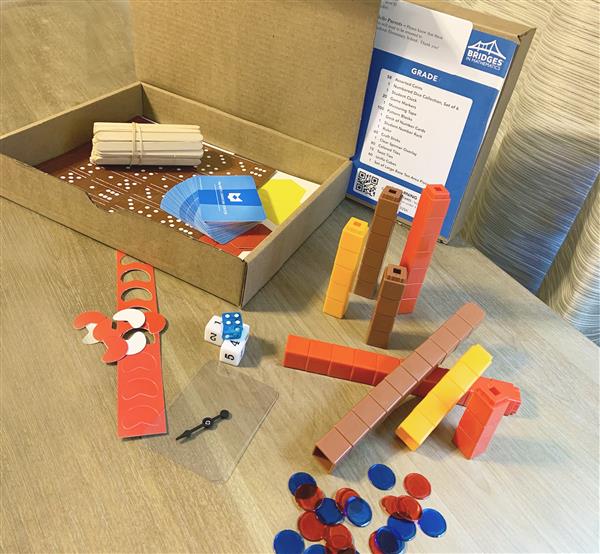 New math kits provide hands-on learning for elementary students at home